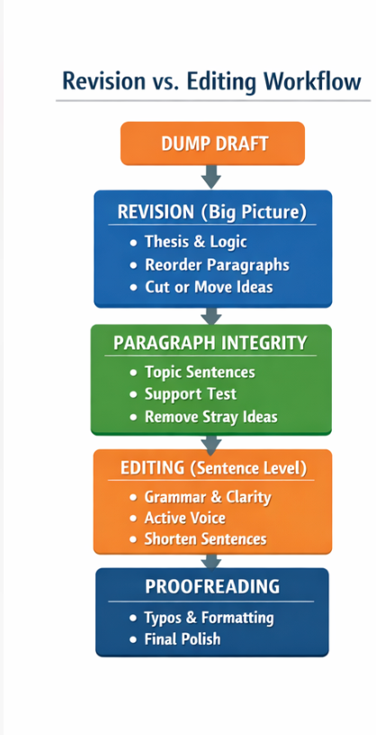 How to Revise an Essay in College: 3-Stage Expert Guide (2026)