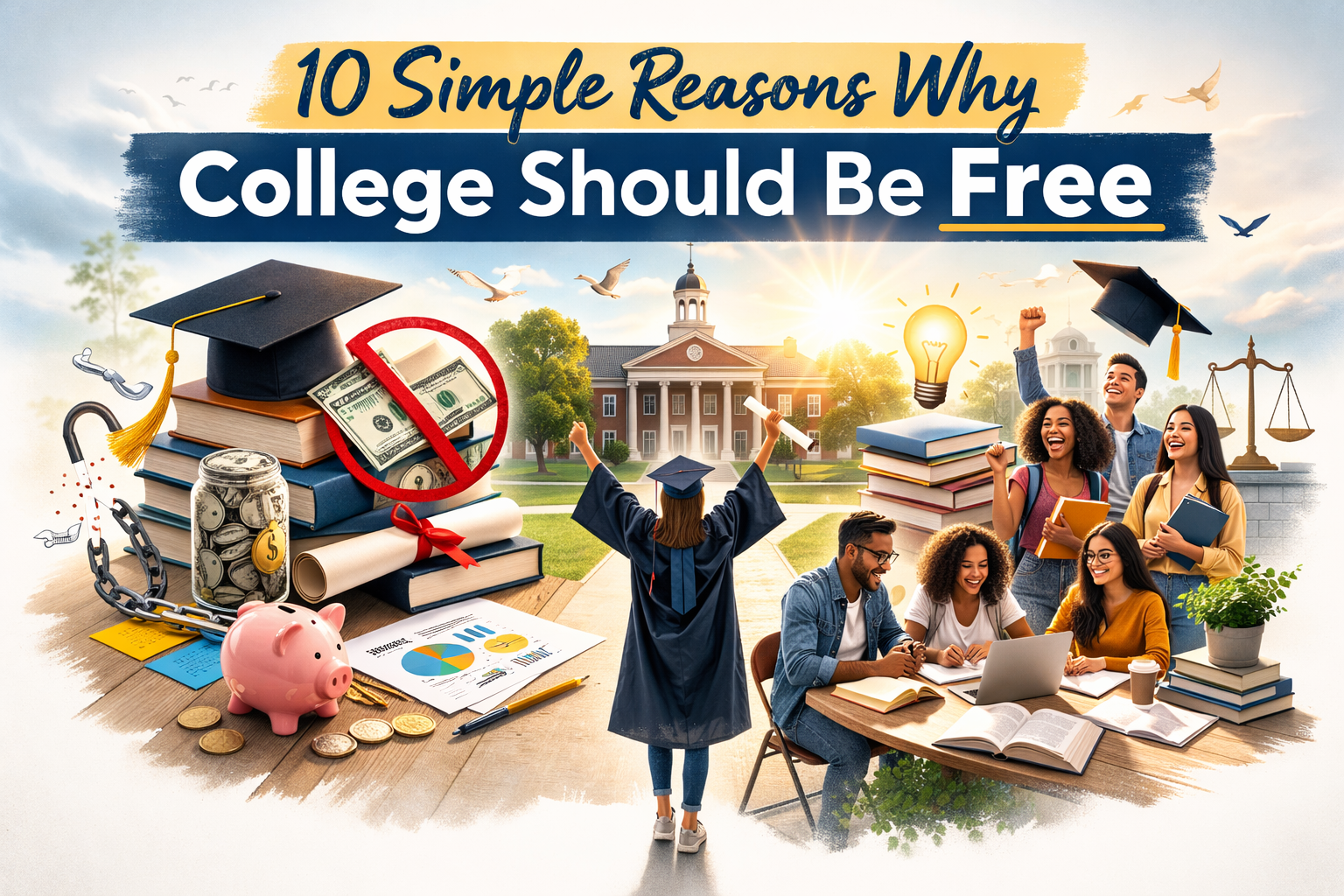 Why College Should Be Free | 10 Reasons for Free Education