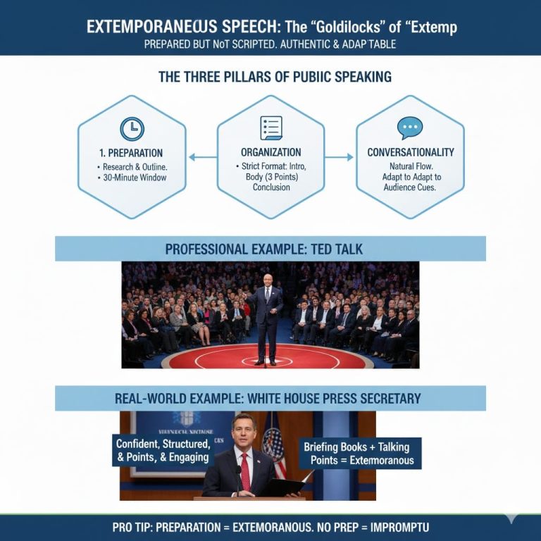 Extemporaneous Speech (2026 Guide): Structure & Examples