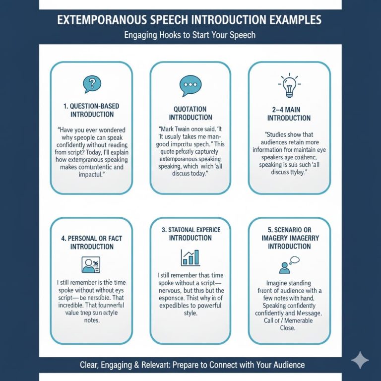 Extemporaneous Speech (2026 Guide): Structure & Examples