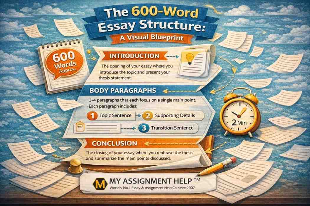 How to Write a 600-Word Essay: Structure & Examples