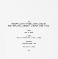 Chicago Style Title Page & Cover Page Format Guide 2026